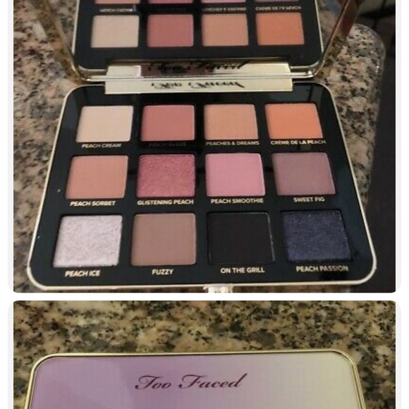 Too Faced | Makeup | Twofaced White Peach Multidimensional Eyeshadow ...